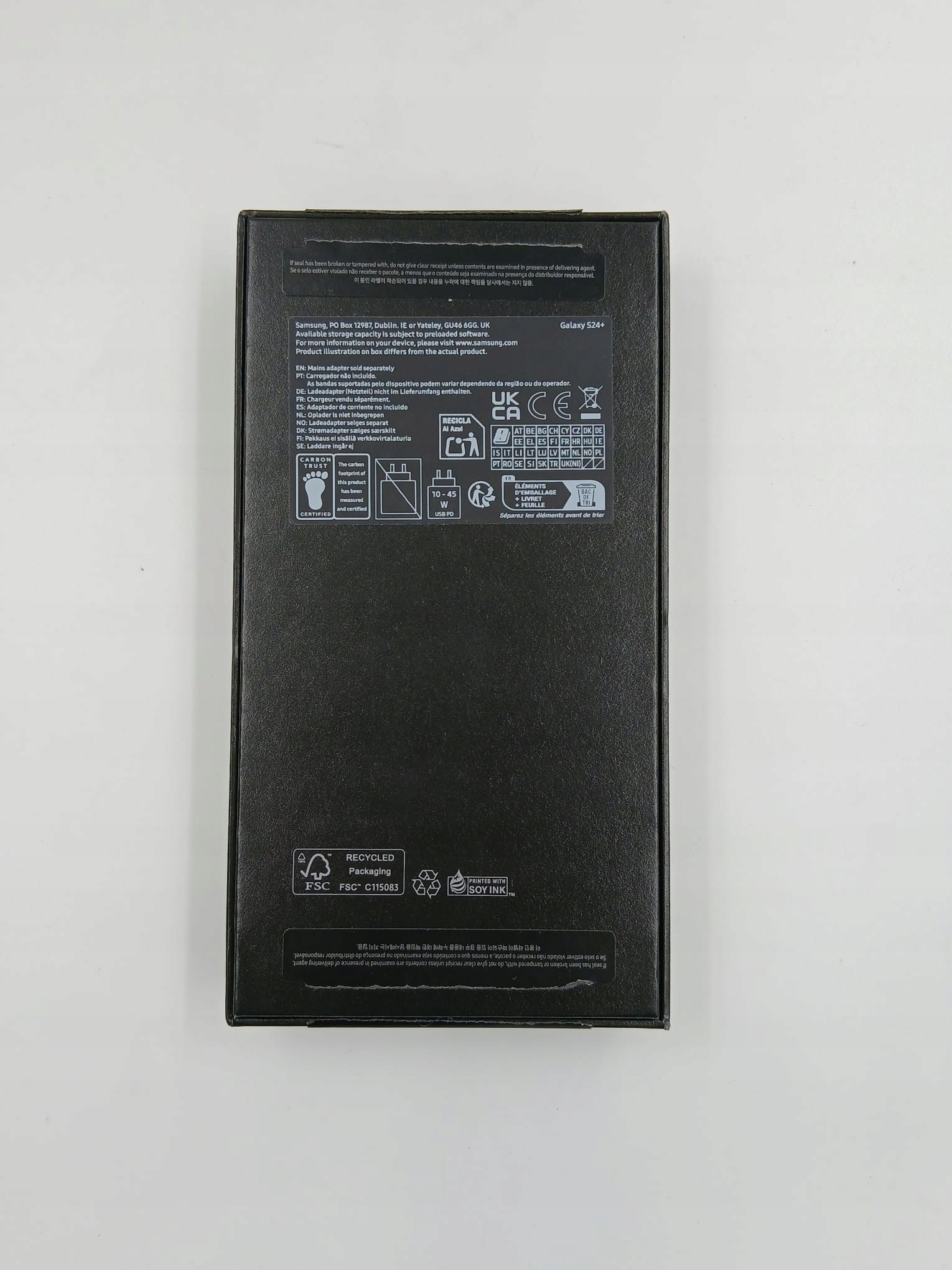 Smartfon Samsung Galaxy S24 Plus 12 GB / 256 GB 5G czarny ZW